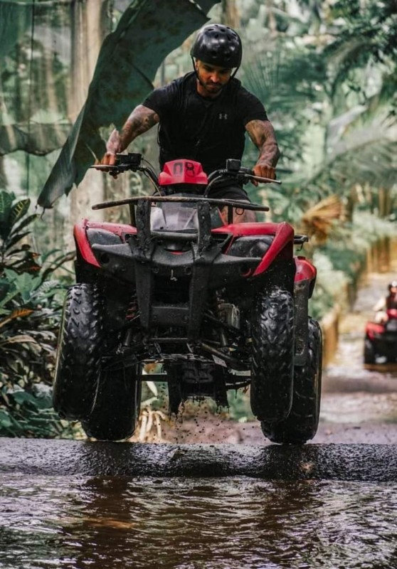 ATV Quad Bike Through Waterfall Dragon Cave and Longest Tunnel