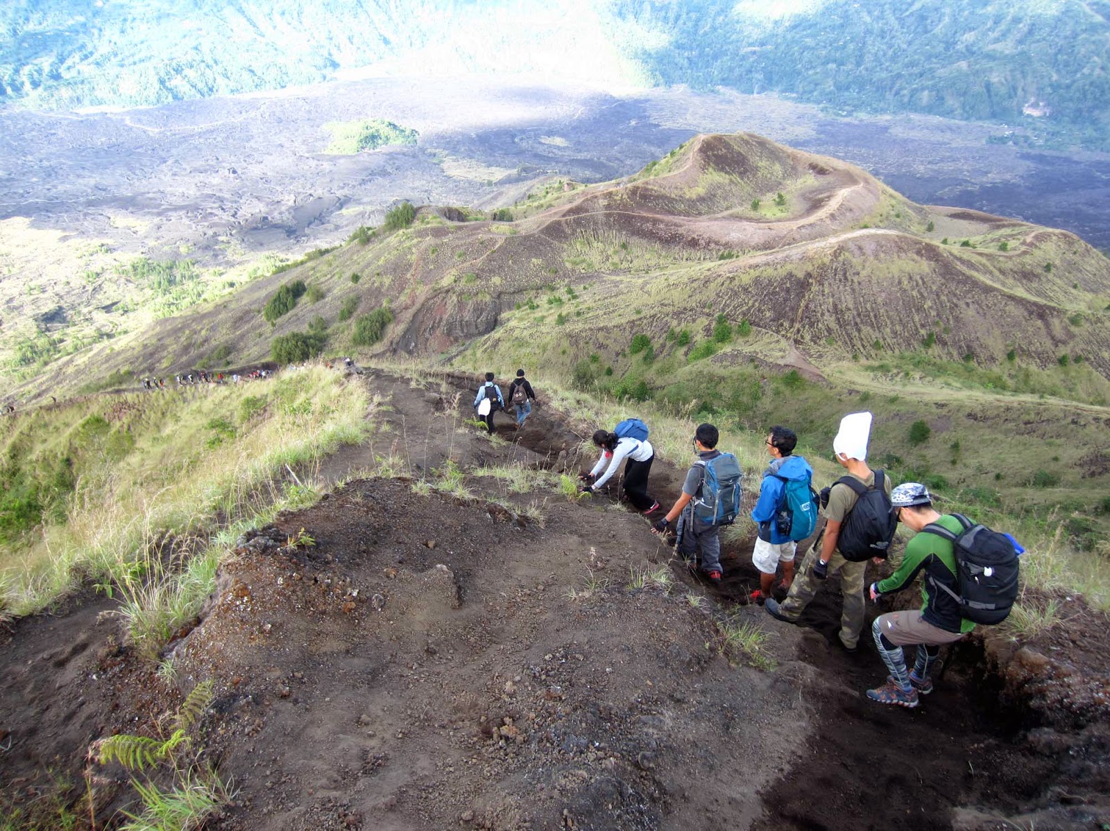 Sunrise volcano climb bali
