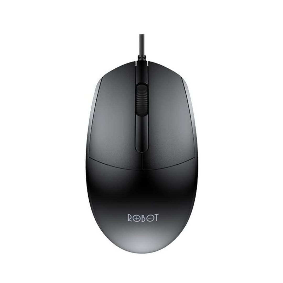 ROBOT M130 MOUSE KABEL USB COLORFUL LED DENGAN 3 KECEPATAN DPI