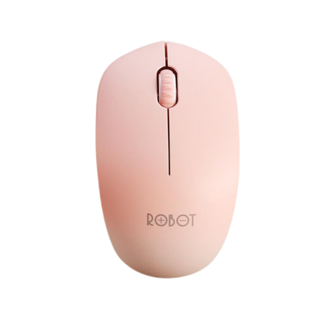 MOUSE WIRELESS ROBOT M210 PINK