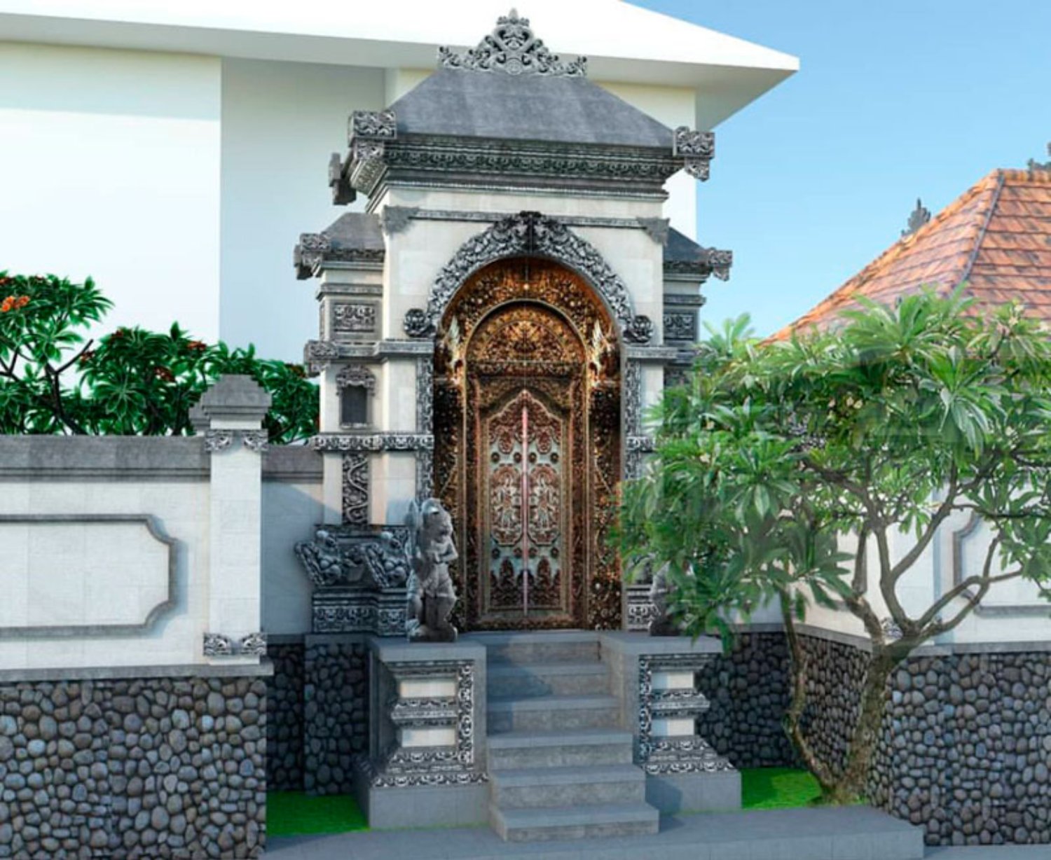 5 Gambar Angkul Angkul Minimalis